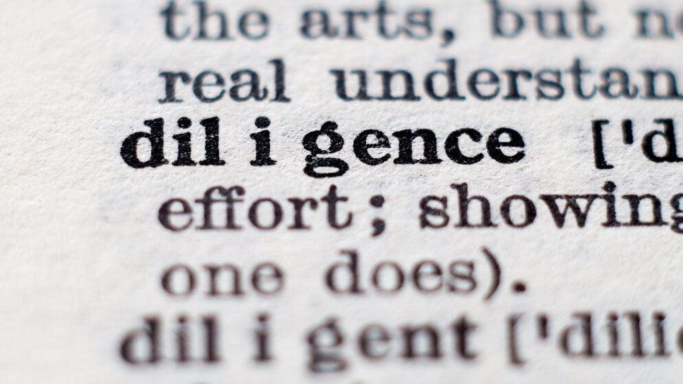 The Blessing of Diligence – Proclaim & Defend